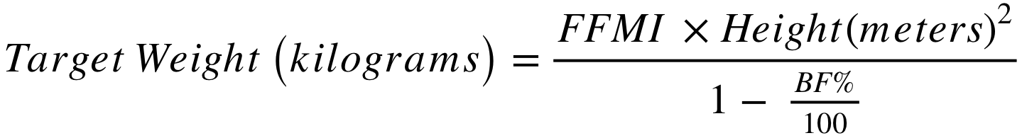 Using Fat-Free Mass Index to Guide Your Off-Season | Biolayne